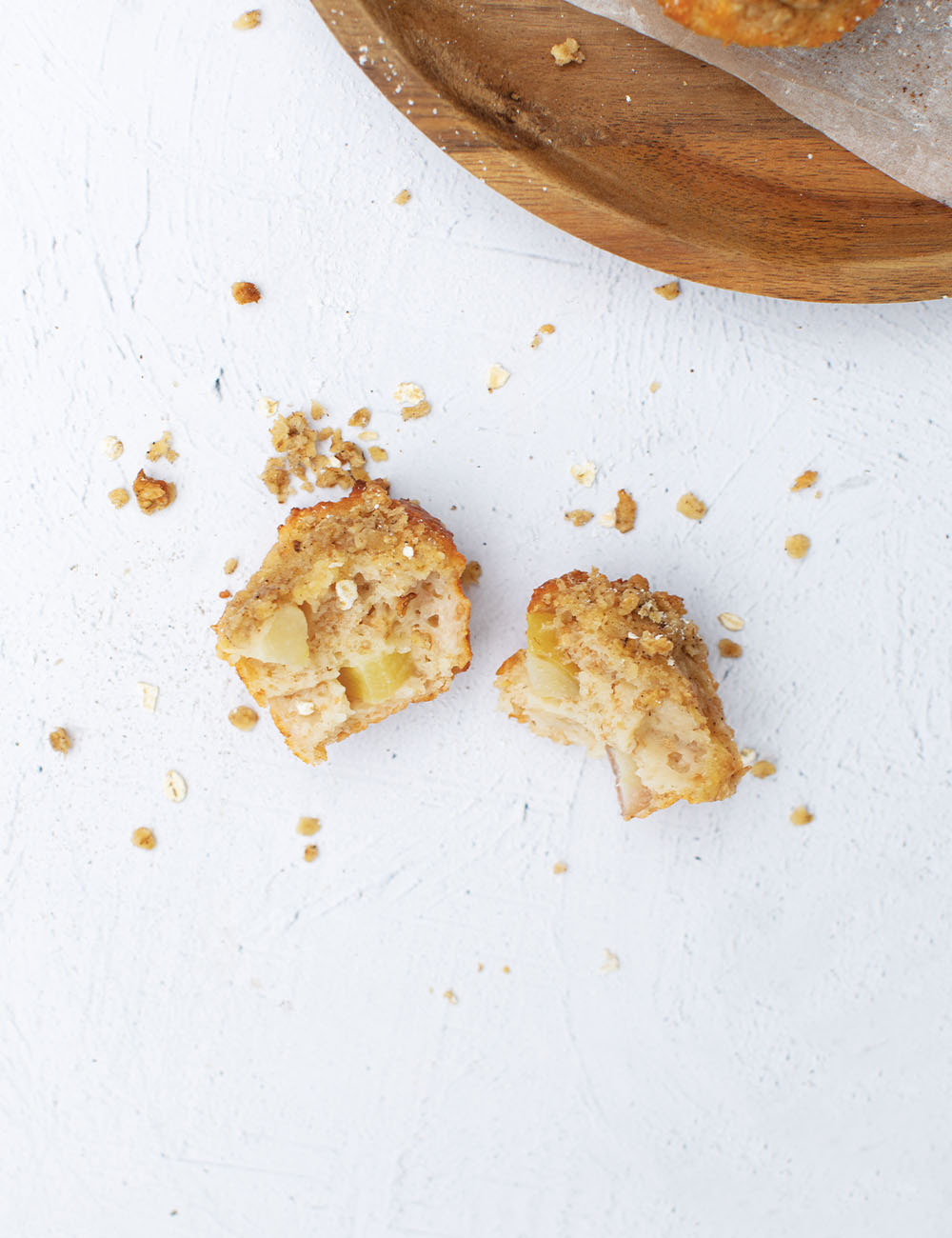 Oh So Easy and Delicious Apple Crumble Baby Led Weaning Muffins