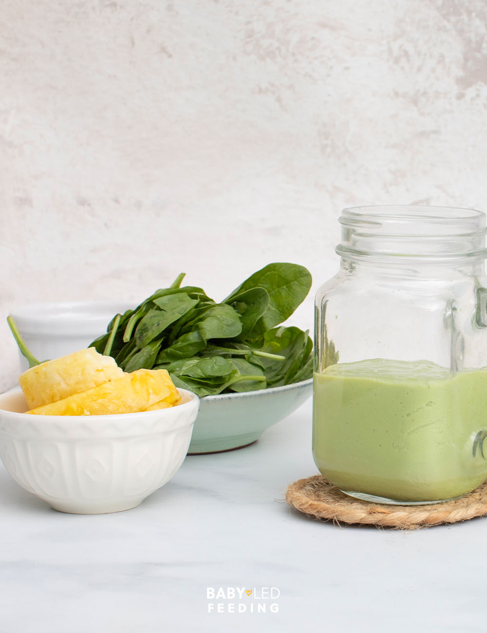 Healthy Smoothie Ideas- Mighty Green Everything Smoothie - Baby Led Feeding