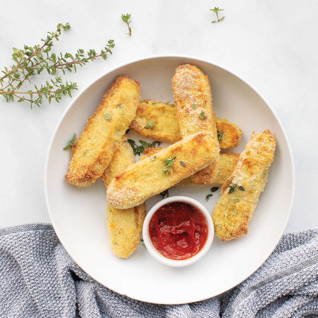 Finger food for infants - These Veggie Fingers are perfect