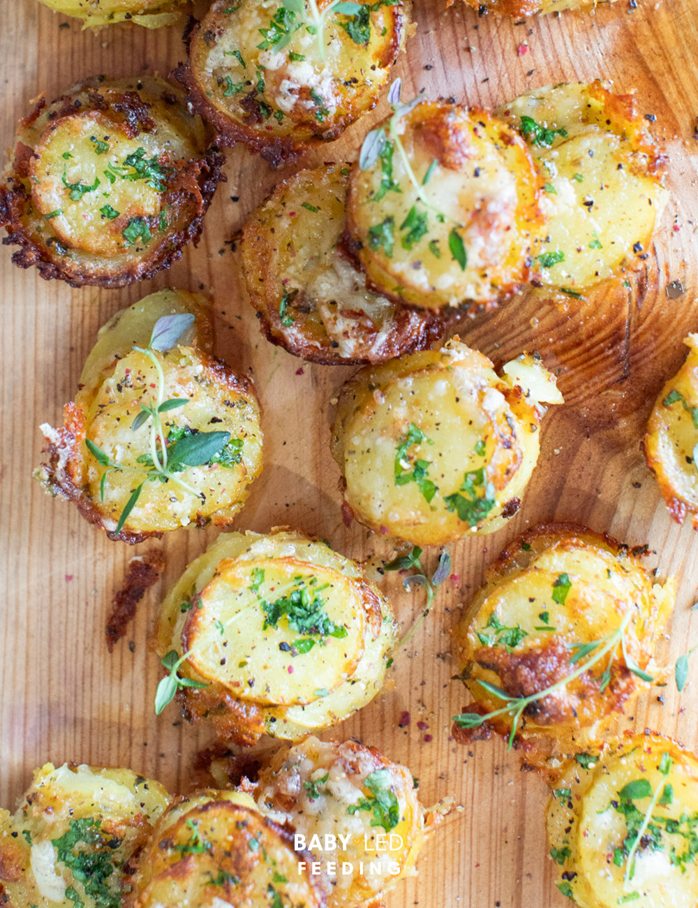 Christmas snack ideas bring so much joy - Cheesy Potato Stacks